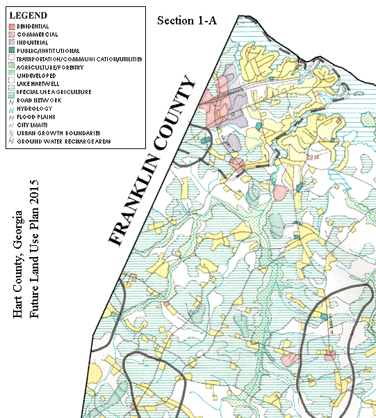 Hart County Land Use Map