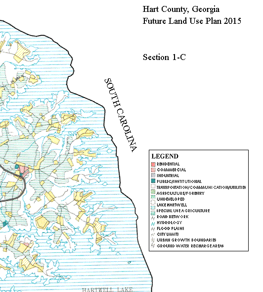 Hart County Land Use Map