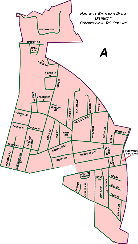 Hart County, Commissioner District 1