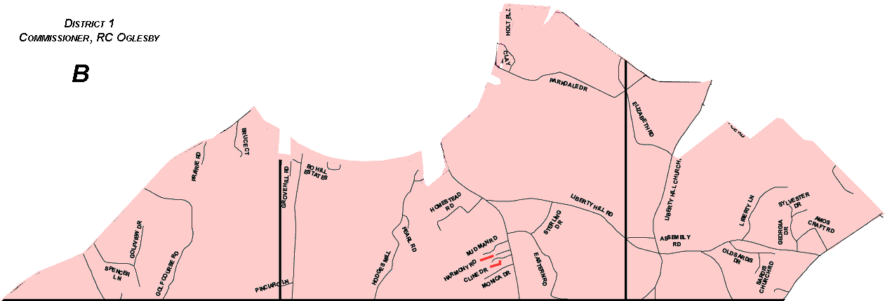 Hart County, Commissioner District 1